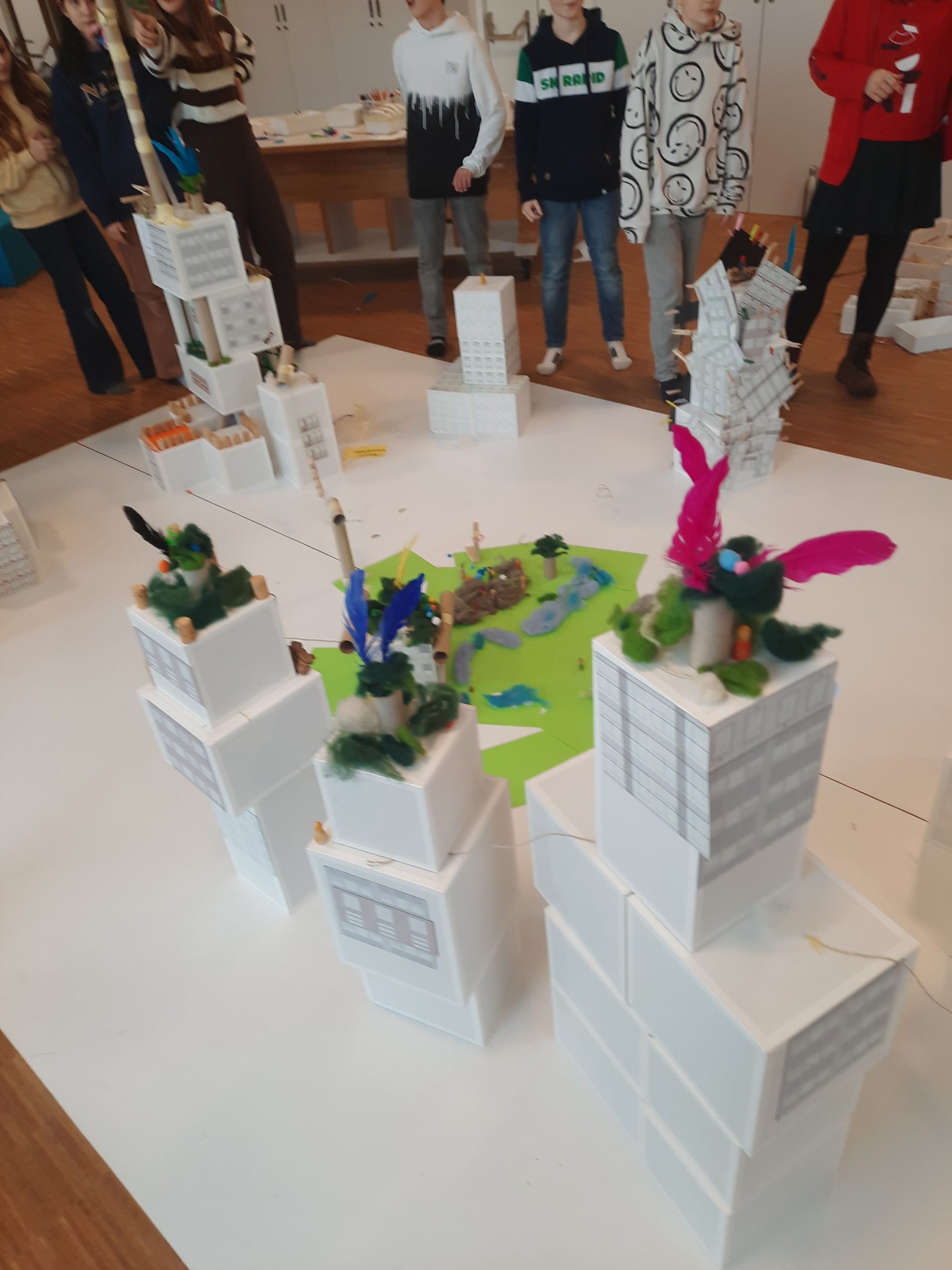 3A beim Workshop "Stadt(t)räume" » BRG9, Erich Fried Realgymnasium